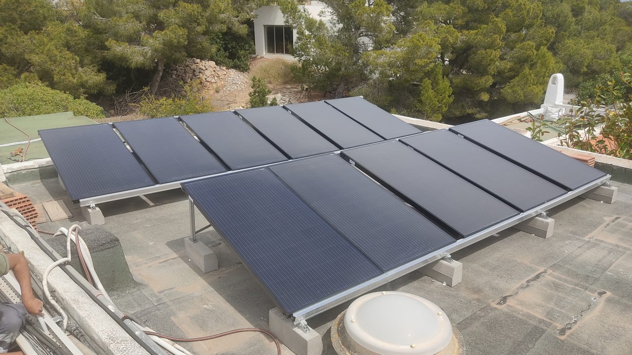 Instalación y coste de paneles solares híbridos